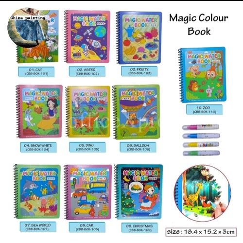 Jual Magic Colurs Book/Buku Mewarnai Ajaib/Buku Mewarnai Anak - Jakarta ...