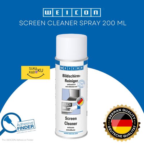 Jual WEICON Screen Cleaner Spray 200ml Pembersih Layar HP TV Monitor ...