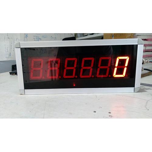 Jual Display counter Digital 7 segment 6 digit tinggi angka 2,3 inch ...
