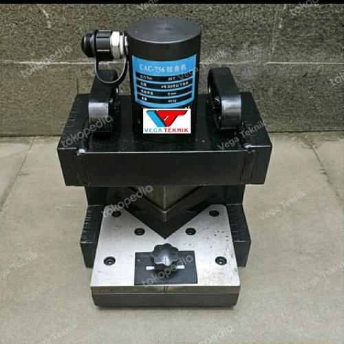 Jual Hydraulic Angel Steel 6mm CAC-6756N Besi Siku Coak Notching ...