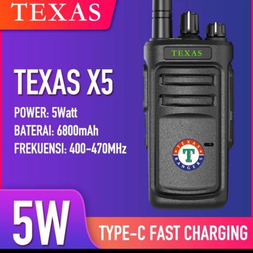 Jual HT TEXAS Model X 5 UHF, VIRAL bisa Cloning /Copy Frekuensi HT ...