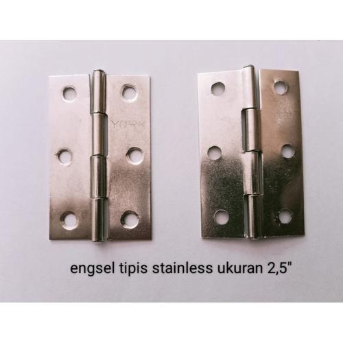 Jual Engsel Tipis Stainless Ukuran 2,5" - Jakarta Barat - Fernando ...