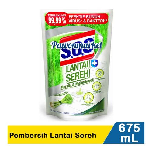 Jual Sos pembersih Lantai Sereh 780ml - Kab. Kebumen - pawon market ...