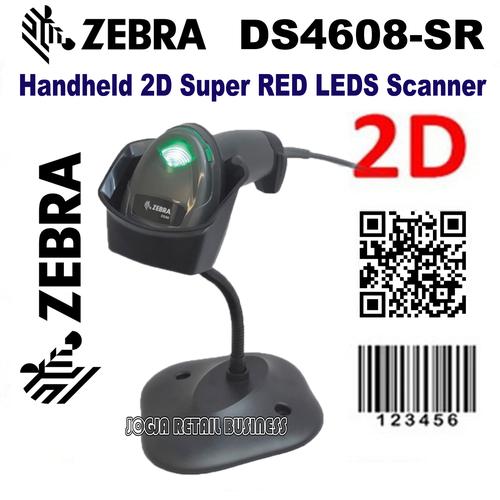 Jual SCANNER BARCODE 2D AREA IMAGER ZEBRA DS4608SR - DS 4608-SR (QR ...