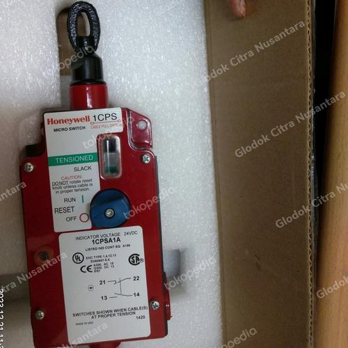 Jual Honeywell 1CPSA1A Pull Cord Switch Cable Pull Switches 1NC/1NO 1/2 ...