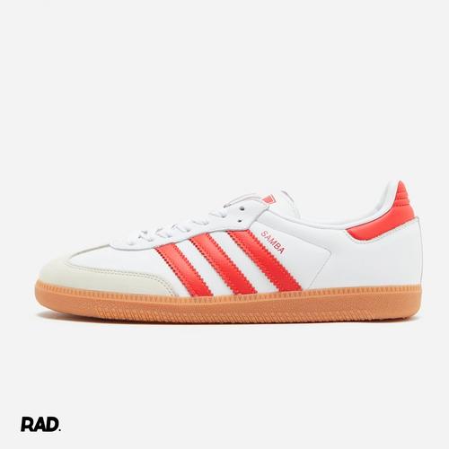 Jual Adidas Samba OG White Solar Red Original - 40 2/3 - Kota Bekasi ...