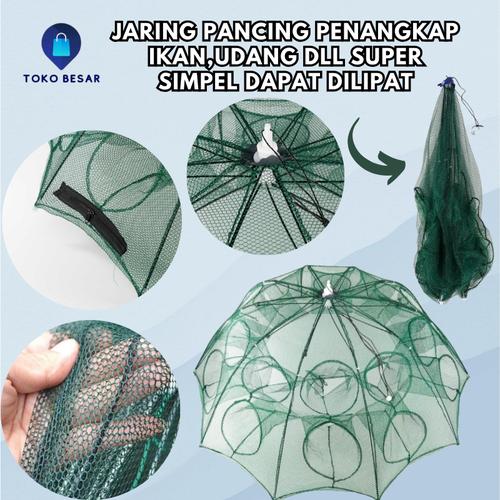 Jual Bubu Lipat Perangkap Jaring Jala Penangkap Ikan Kepiting Udang ...