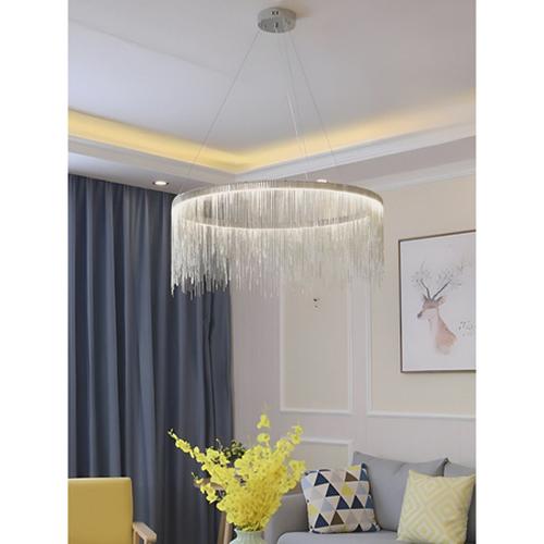Jual lampu gantung kristal rumbai/Lampu Gantung Hias Diameter 60cm 80cm ...