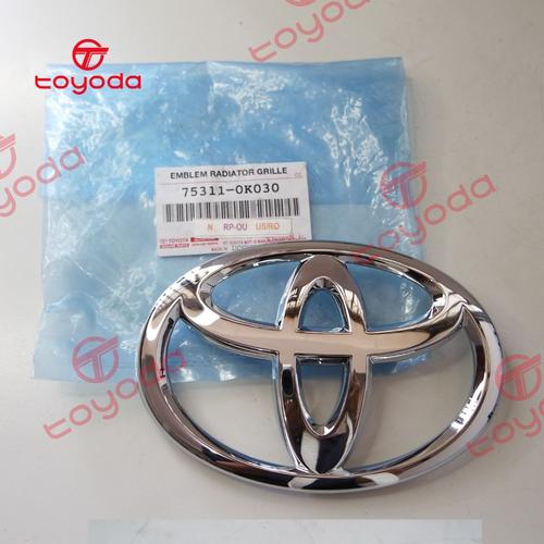 Jual 75311-0K030/ EMBLEM TOYOTA DEPAN/ AVANZA 12-15/ TOYOTA - Kota ...