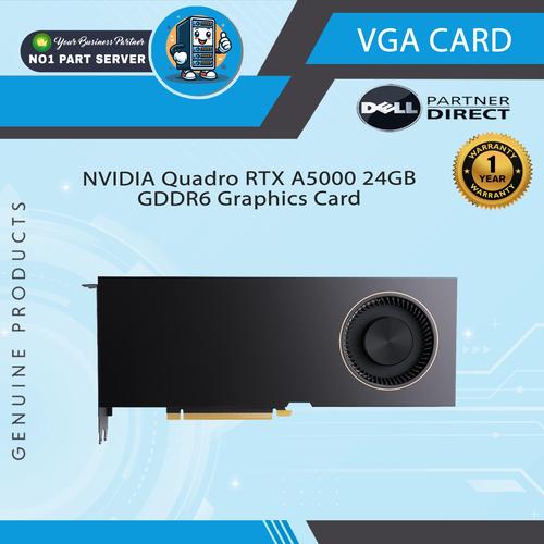 Jual NVIDIA Quadro RTX A5000 24GB GDDR6 Graphics Card - Jakarta Pusat ...