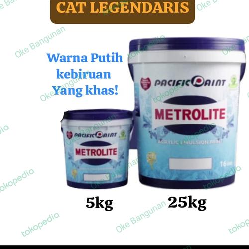 Jual cat tembok metrolite putih - 5kg - Kota Tangerang Selatan - Oke ...