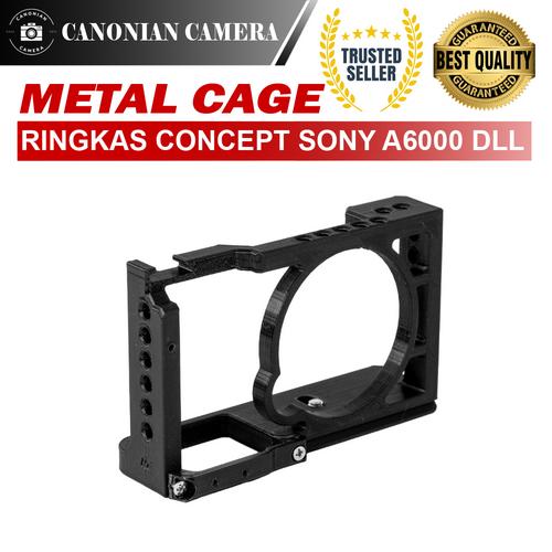 Jual Metal Cage Camera Rig Ringkas Concept For Sony A6000 A6400 DLL ...