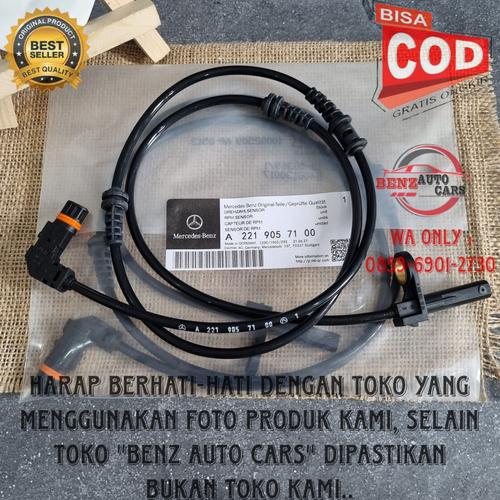 Jual SPEED SENSOR ABS DEPAN MERCEDES W221 S300 S350 S500 ORI ...
