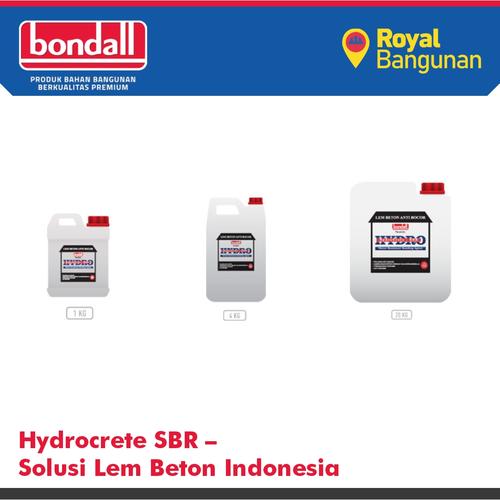 Jual BONDALL HYDROCRETE SBR – SOLUSI LEM BETON INDONESIA - 500 ML - Kab ...