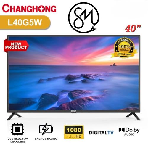 Jual LED TV Changhong 40 Inch Digital L40G5W FHD TV HDMI USB Movie 40G5W - Kota Pekanbaru ...