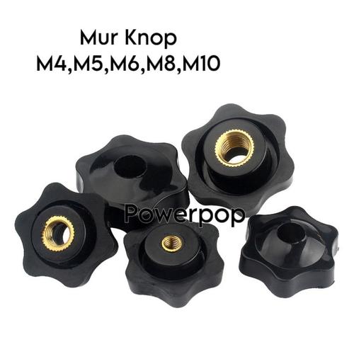 Jual Mur Knop Star M4 M5 M6 M8 M10 Mur Knop Bintang female - MUR M4 ...