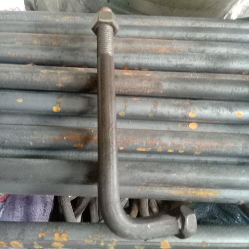 Jual baut angkur L angker anchor bolt m19 ( 3/4 ) m 19 19mm x 150 mm 15 ...