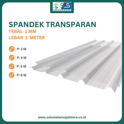 Jual Atap Spandek Transparan Atau Spandek Bening - 5 Meter - Kota Depok ...