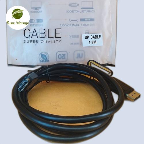 Jual Kabel Display Port 1.8 Meter Netline DisplayPort DP Cable Male ...
