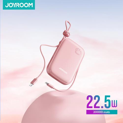 Promo JOYROOM L008 Plus Powerbank With Kickstand 22.5W 20000mAh - Putih ...