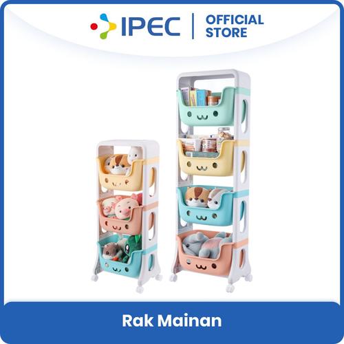 Jual Rak Mainan Anak 4 Susun / Rak Lucu Anak Penyimpanan Mainan 8804 ...