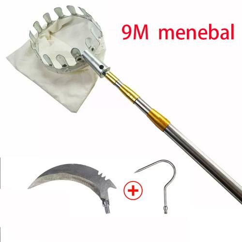 Jual Alat Pemetik Buah Metal Fruit Picker / Alat Bantu Petik Pengambil ...