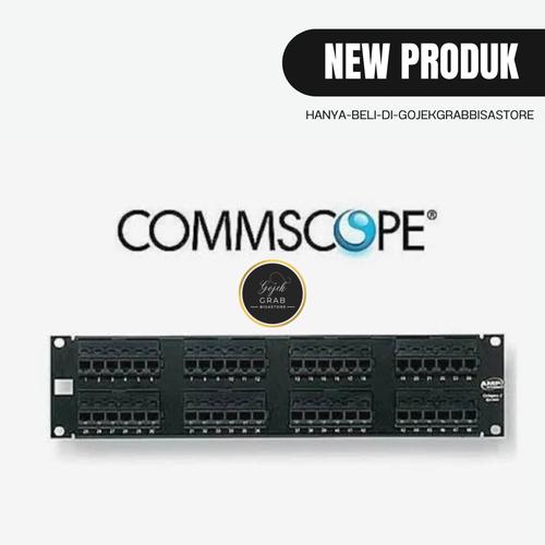 Jual AMP COMMSCOPE PATCH PANEL 48 port CAT6 with MODULAR - Jakarta ...