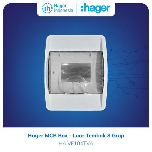 Promo Hager Box MCB 4 Group Inbow Transparant - VF104TVA - Jakarta ...