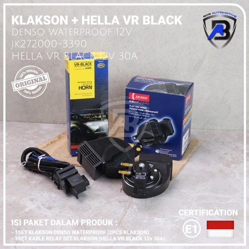 Jual Tren Kekinian.. Klakson Denso Model Keong Waterproof + Kabel Relay ...