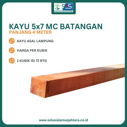 Jual Kayu kaso 5x7 MC Batangan meranti campuran asal Lampung - Kota ...