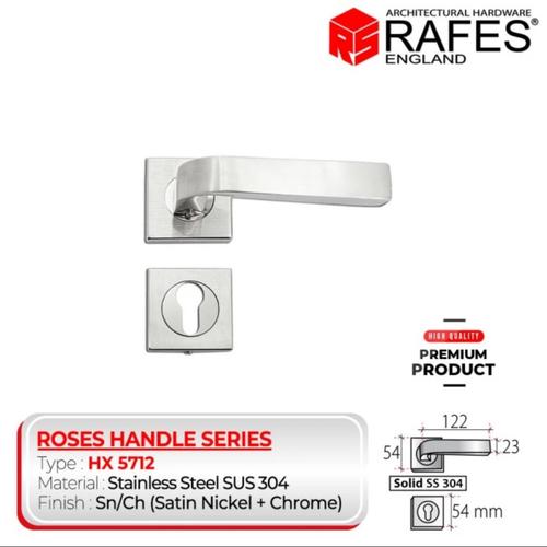 Jual ROSES HANDLE RAFES SOLID STAINLESS STEEL 304 HX 5712 - Jakarta ...