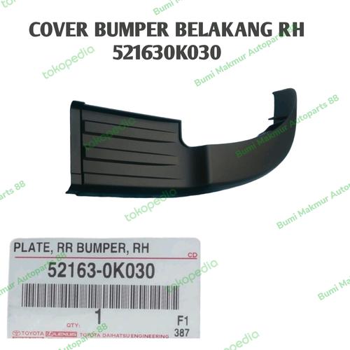 Jual COVER BUMPER BELAKANG RH KANAN 521630K030 TOYOTA HILUX 2015-2024 ...