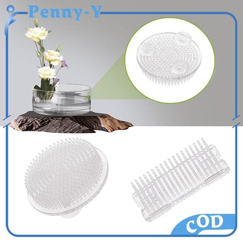 Jual Flower Frog Transparent Alat Merangkai Bunga Ikebana Kenzan ...