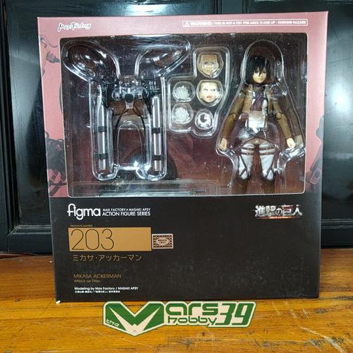 Promo Figma 203 Mikasa Ackerman Attack on Titan Shingeki no Kyojin Ori ...