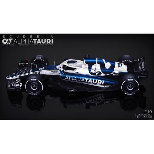 Jual DIY Papercraft Lembar Kertas Pola Mobil balap F1 ALPHATAURI AT03 ...