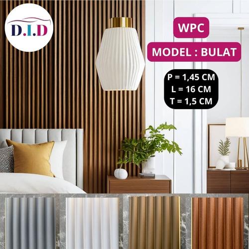 Jual WPC WALL PANEL PREMIUM DINDING FLUTED 3D MODEL BULAT ...
