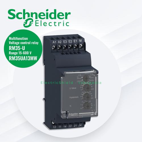 Jual RM35UA13MW - Multifunction voltage control relay RM35-U range 15 ...