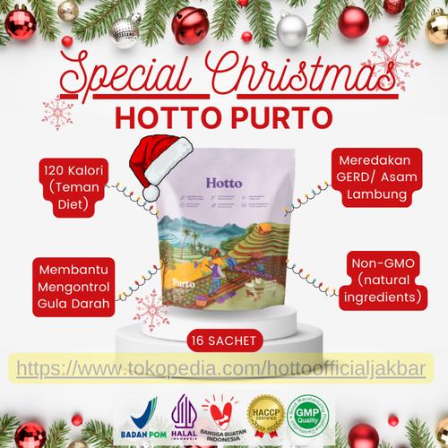 Jual PROMO!!!!! Hotto Purto Pouch (16 sachet) Multigrain with Purple ...