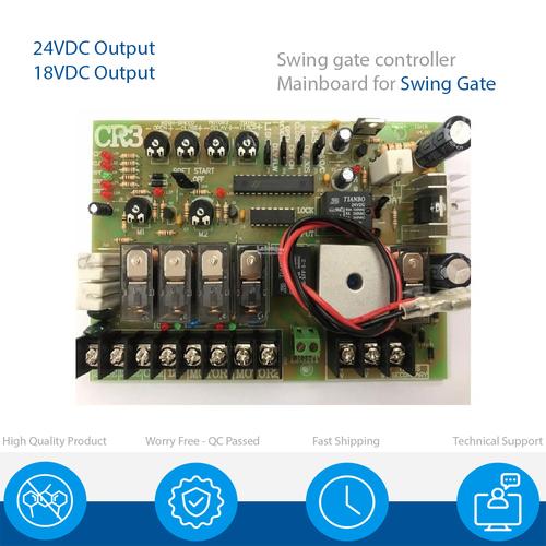 Jual Controller Panel Mainboard Swing Gate 24VDC type CR3 - Jakarta ...
