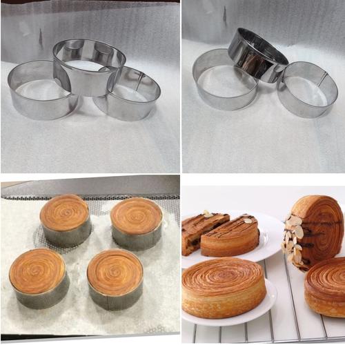 Jual Ring Cutter Bulat Cetakan Kue Cromboloni Roti Burger - Kota ...
