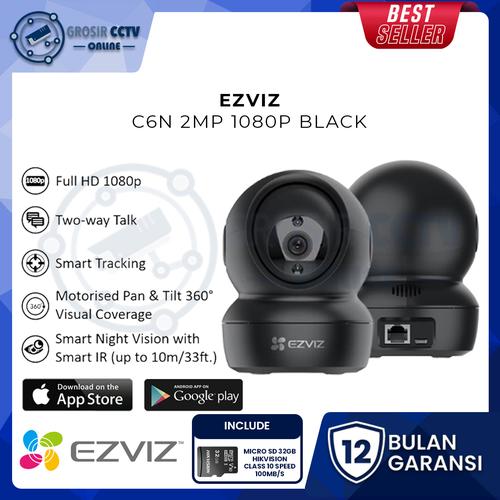 Jual EZVIZ C6N 2MP 1080P / EZVIZ C6N BLACK - Jakarta Pusat - Grosir ...
