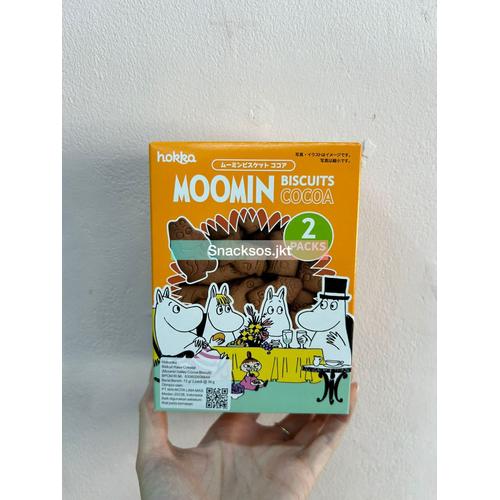 Jual HOKURIKU MOOMIN VALLEY COCOA BISCUIT / MILK BISKUIT - MOOMIN COCOA ...