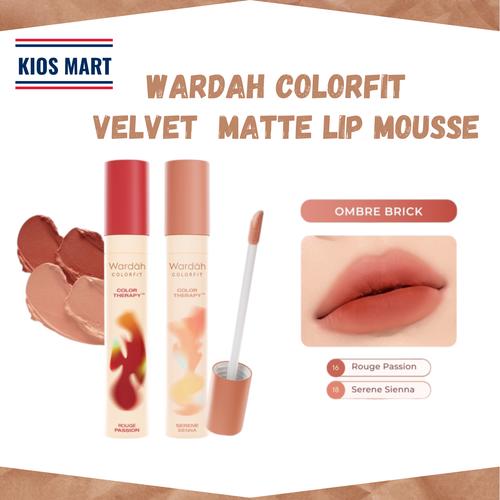 Jual Wardah Colorfit Velvet Matte Lip Mousse Color Therapy - Jakarta ...