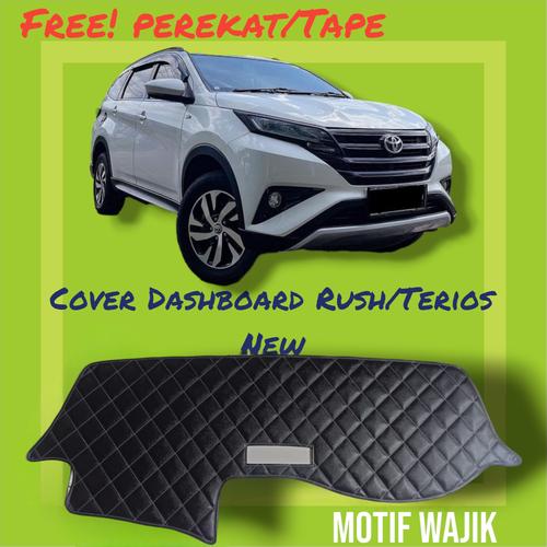 Jual cover alas dashboard mobil rush/terios new bahan premium aksesoris ...
