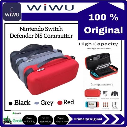 Jual Case Nintendo Switch Defender WIWU NS Commuter Tas Penyimpanan ...