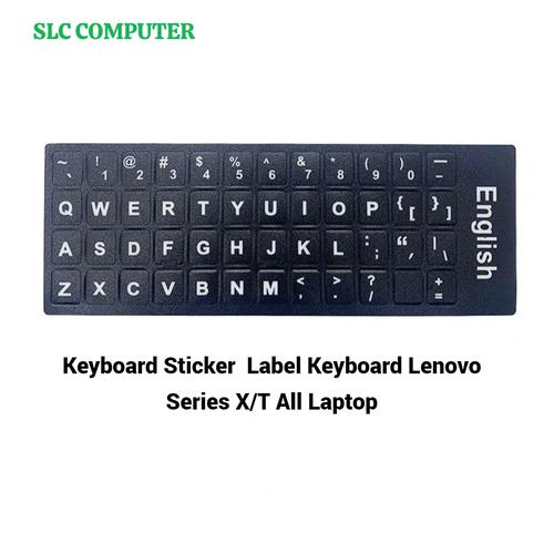 Jual Keyboard Sticker Label Keyboard QWERTY Laptop, Desktop, Computer ...