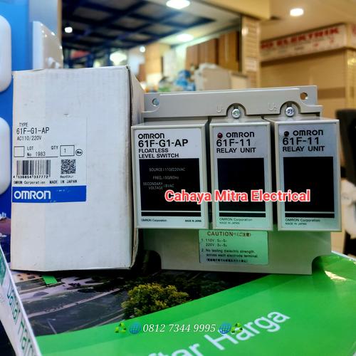 Jual WLC OMRON 61F-G1-AP FLOATLESS LEVEL SWITCH RELAY ORIGINAL JAPAN ...