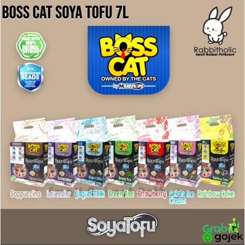 Jual BOSSCAT TOFU SOYA 7L Boss Cat Pasir Kucing Tofu Soya 7 Litter Bos ...