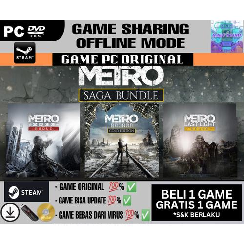 Jual Metro Exodus | Metro Saga Bundle PC Game Sharing Original - DVD/DL ...