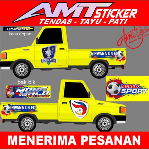 Jual Stiker Decal + Body Pick Up Kijang Super + Bisa Custom Desain ...